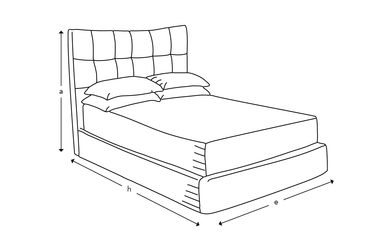 Mountclare Bed | Upholstered Beds & Mattresses | British Made | Sofas ...