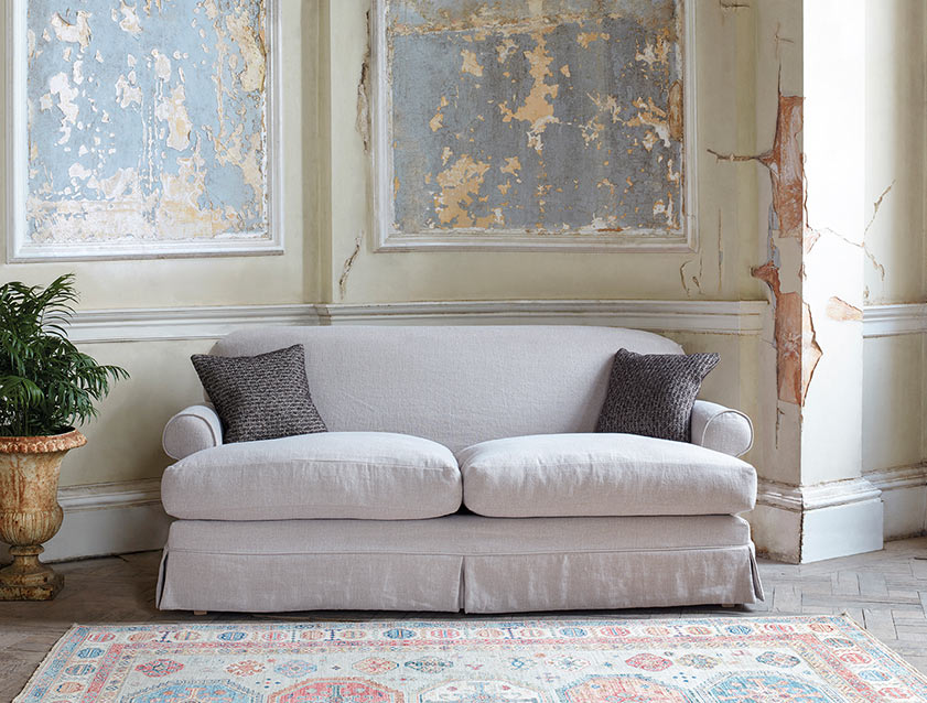 Brussels Linen | Natural | 100% Linen | Exclusives Collection | Sofas & Stuff