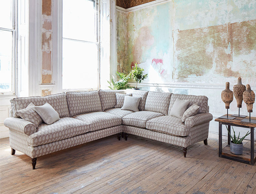 Cloth 21 - Oak Leaf | Canary | 100% Linen | Exclusives | Sofas & Stuff