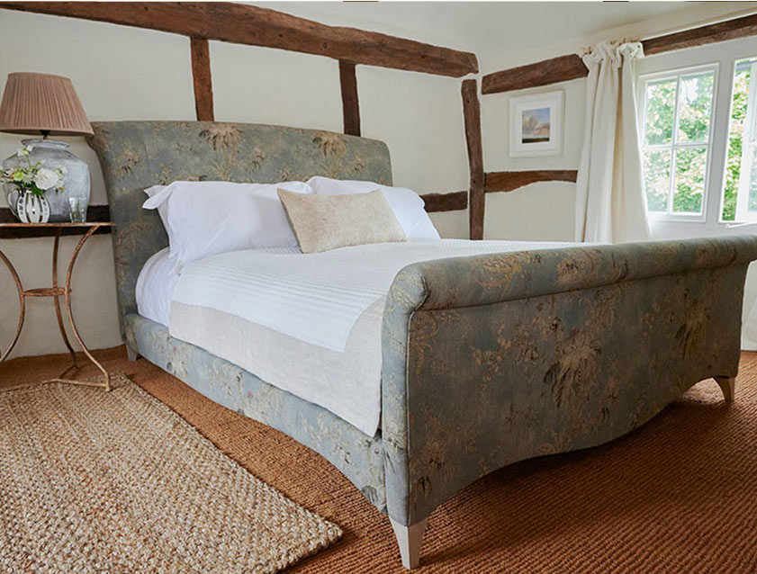 Floral Linen: Zefferino Danish Girl | 100% Linen | Exclusives | Sofas ...