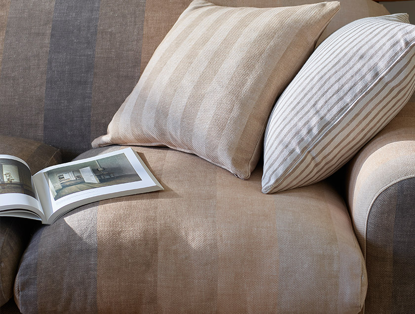 Strata Stripe | Skyline | Cotton Mix | S&S Exclusive Collection | Sofas ...