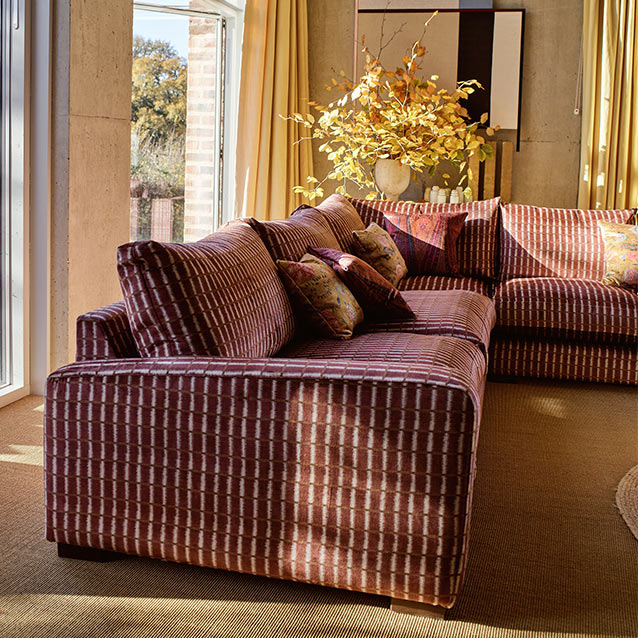 V&A Threads of India Opulent Velvets - Ikat Mirage | Gold | Fabric | 67 ...