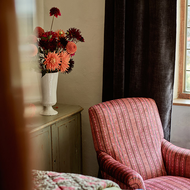 V&A Threads of India Opulent Velvets - Andhra Weave | Flame | Fabric ...